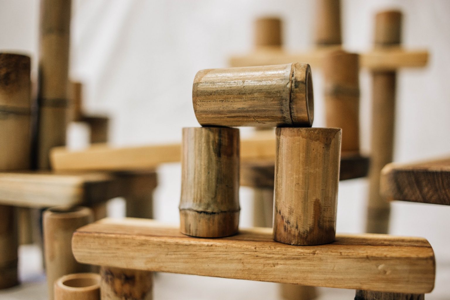 Bamboo Building Set | Bamboo Toys | Bamboo Baby & Kids