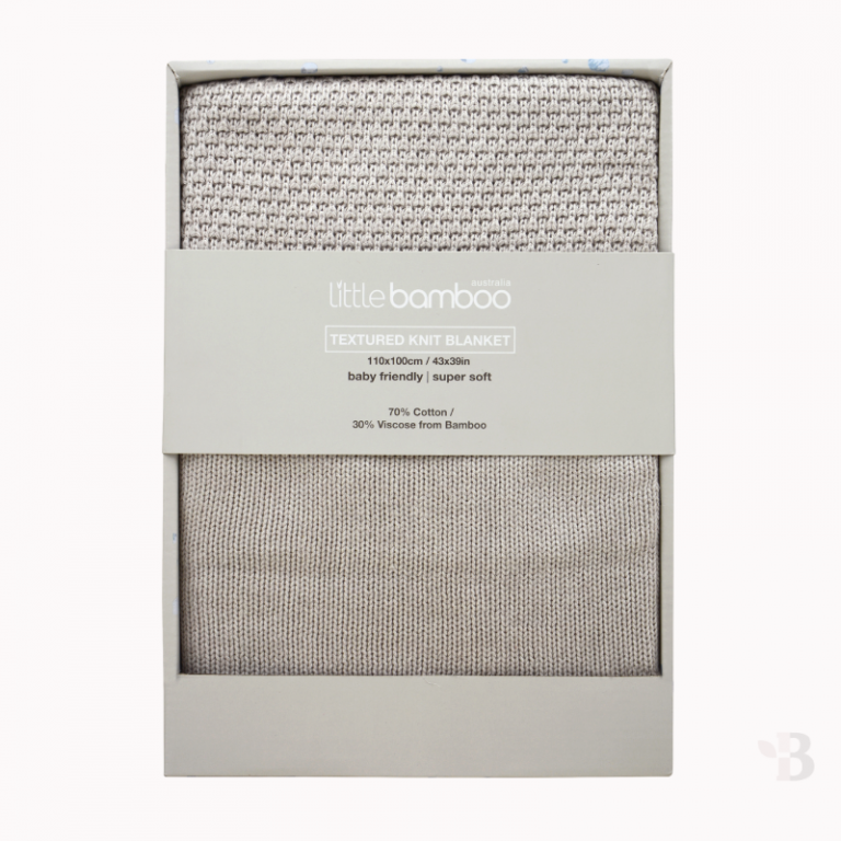 Bamboo Textured Knit Blanket | Bamboo Baby | Bamboo Baby & Kids
