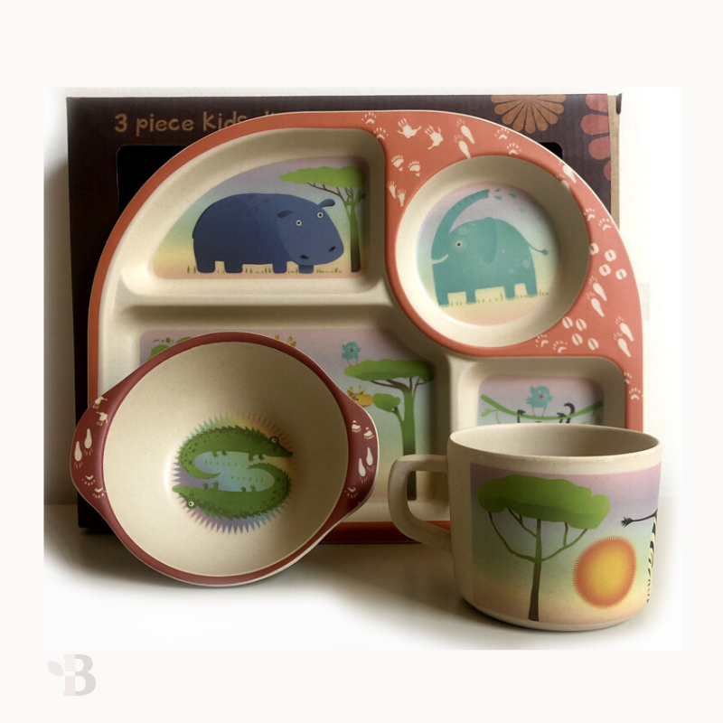 Bamboo Kids Bowl | Bamboo Baby Toddler Dinnerware