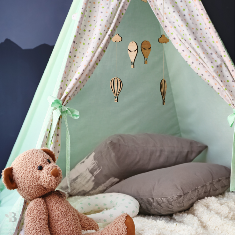 Bamboo Mobile - Hot Air Balloons | Bamboo Baby & Kids