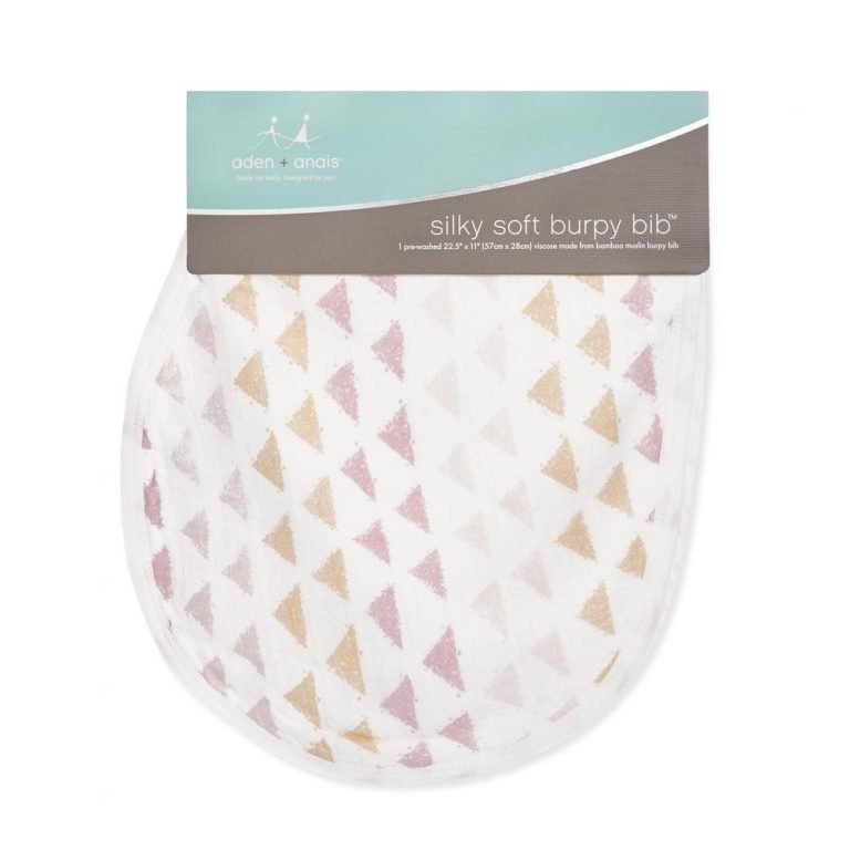 Bamboo Muslin Burpy Bib - Primrose | Bamboo Baby & Kids