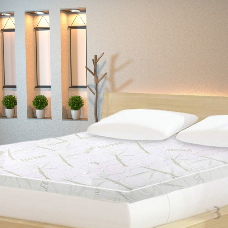 Memory Foam Mattress Topper Bamboo Cover | Bamboo Baby & Kids