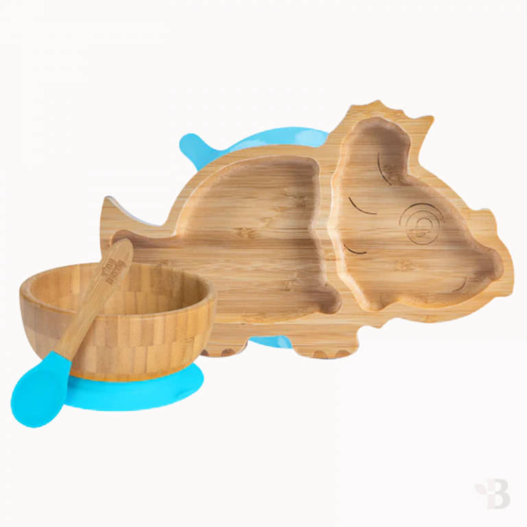 Bamboo Kids Plate | Bamboo Baby Toddler Dinnerware