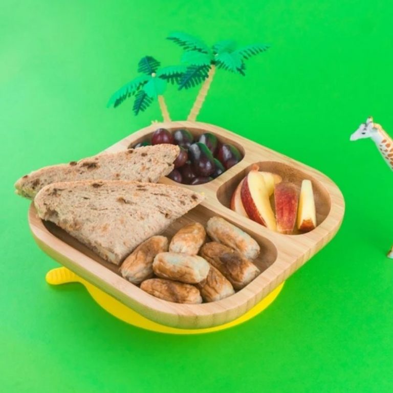 Bamboo Kids Plate | Bamboo Baby Toddler Dinnerware