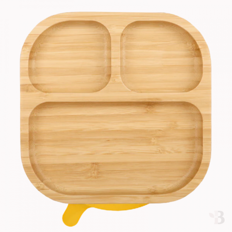 Bamboo Kids Plate | Bamboo Baby Toddler Dinnerware